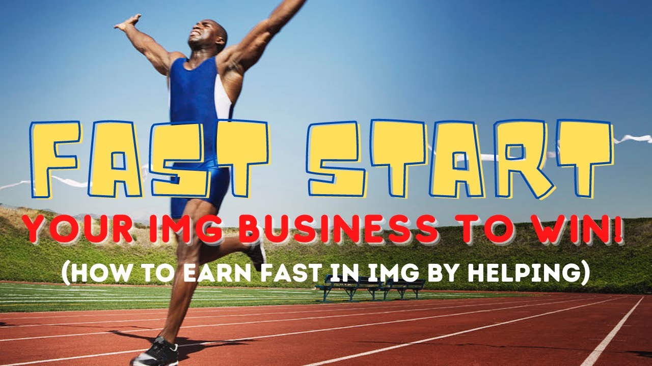 IMG FAST START Training! How to INCREASE CASHFLOW with IMG Business ...