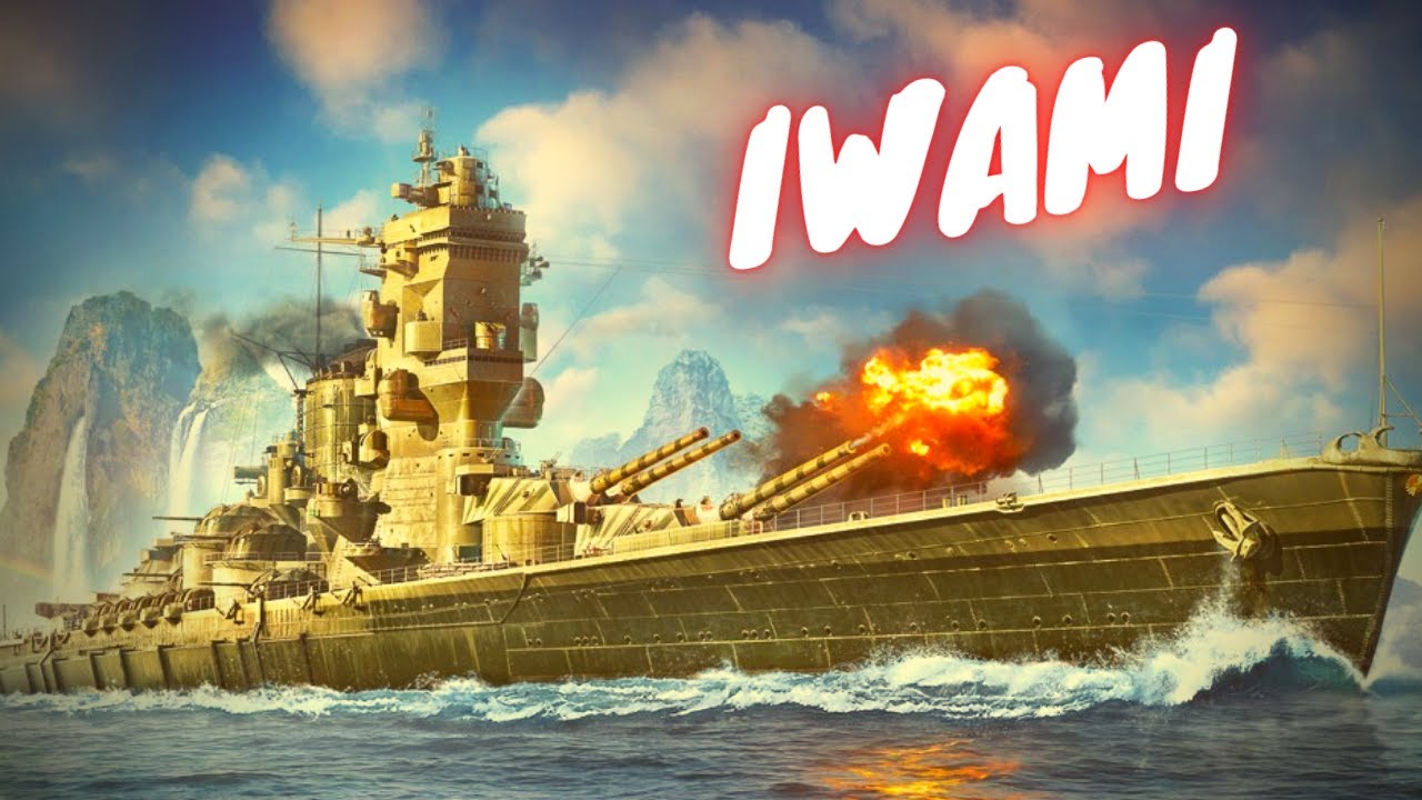 Iwami Battleship Kind of Ho Hum | World of Warships Legends - YouTube
