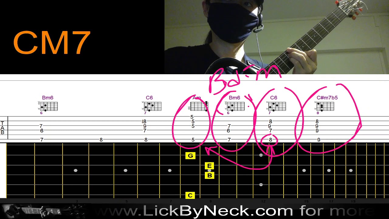 "Summertime" Jazz Solo Fingerstyle Guitar Chord Melody Guitar Lesson ...