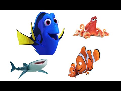 Finding Dory - characters - YouTube