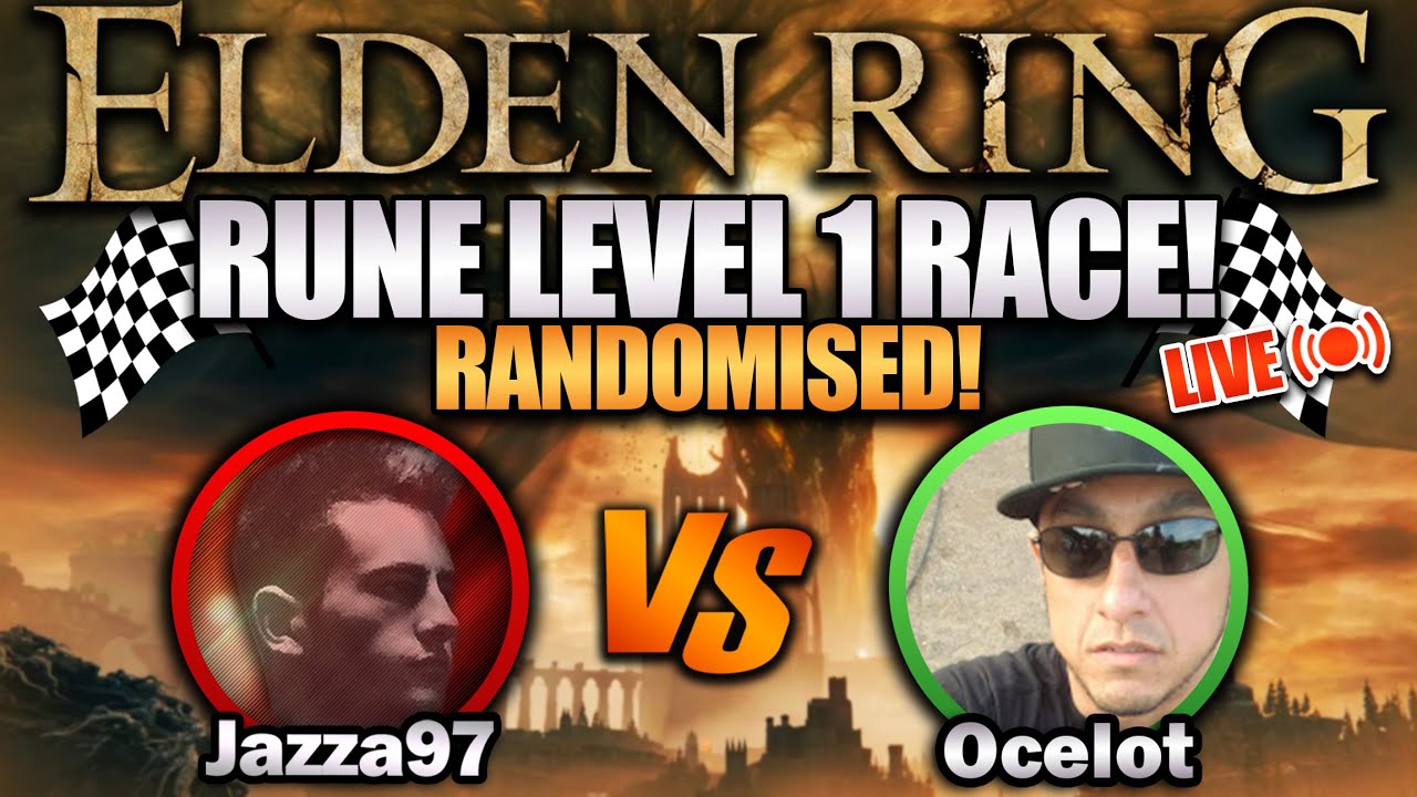 Elden Ring RANDOMIZED RUNE LEVEL 1 SPEEDRUN RACE! (vs @tkcjazza ) - YouTube
