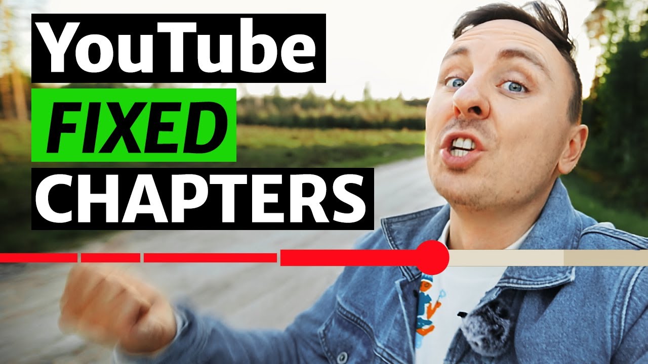 Do THIS to fix YouTube CHAPTERS or Timestamps - YouTube
