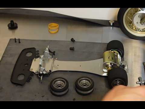 Tamiya 1984 Lamborghini Countach R/C Car - new chassis build Part 2 ...