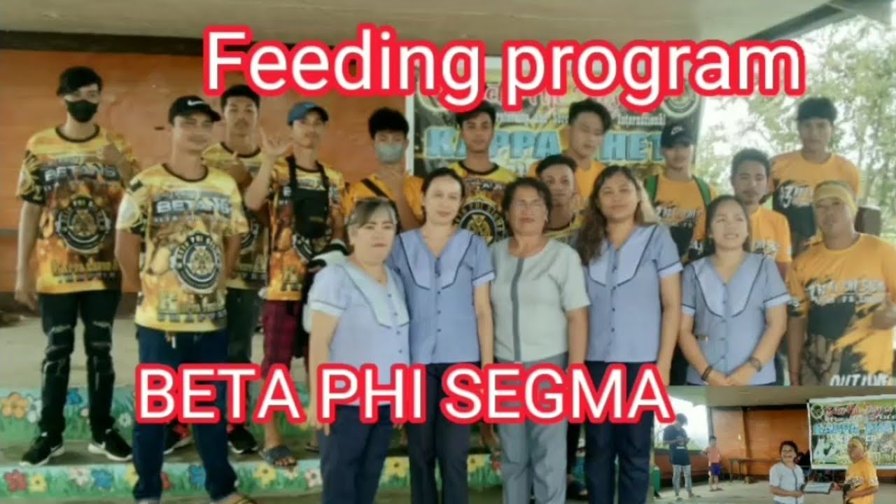 Success Feeding program//Brgy.Comaten Elementary school//BETA PHI SIGMA ...