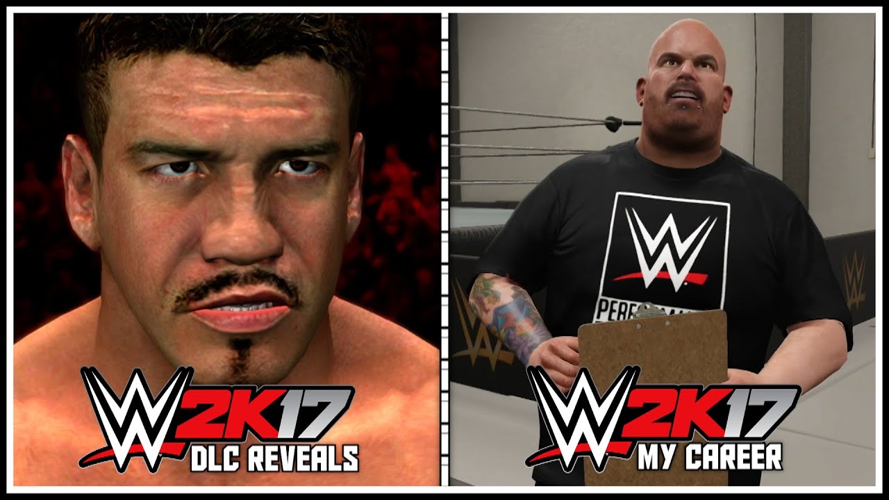 WWE 2K17 DLC SUPERSTARS REVEALED & MY CAREER FIRST LOOK GAMEPLAY! (WWE ...