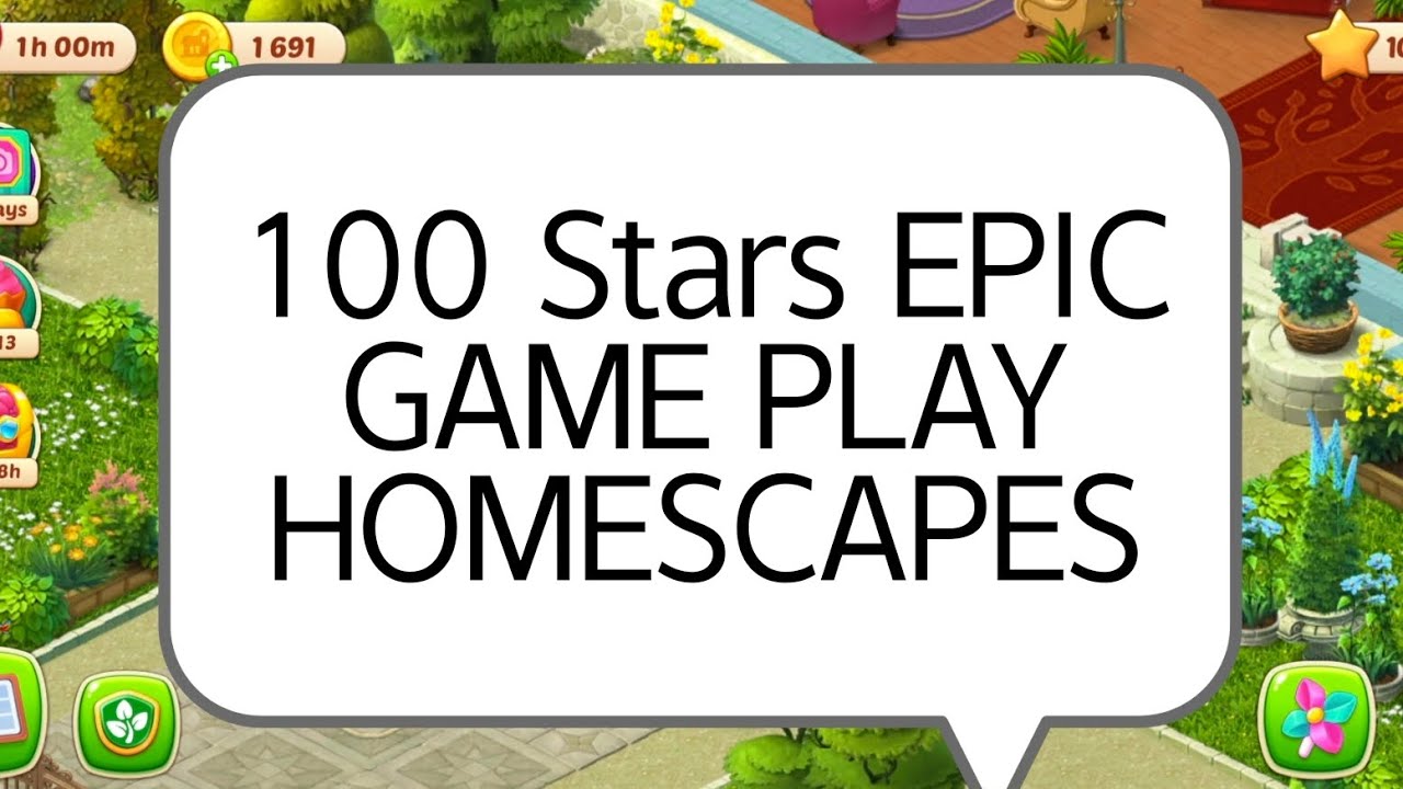 100 Stars EPIC GAME PLAY || HOMESCAPES GAME || Hero_Hemu - YouTube