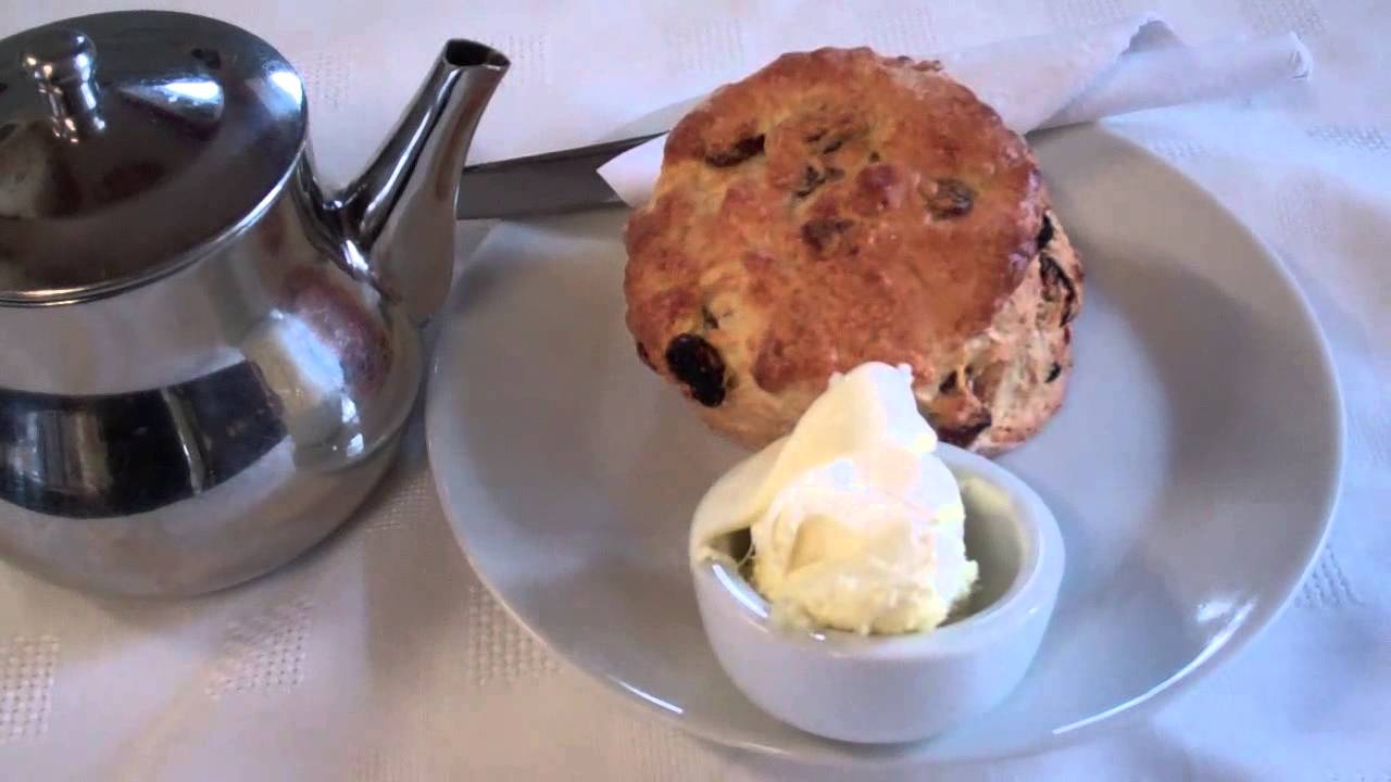Cream Tea Cafe Scone Perth Perthshire Scotland - YouTube