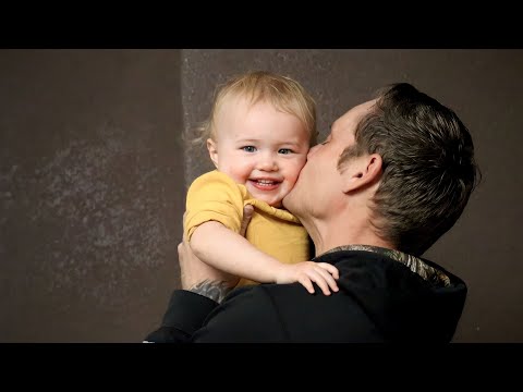 Baby Aubrey Runs to Her Father with Arms Open Wide When She Found Him!!