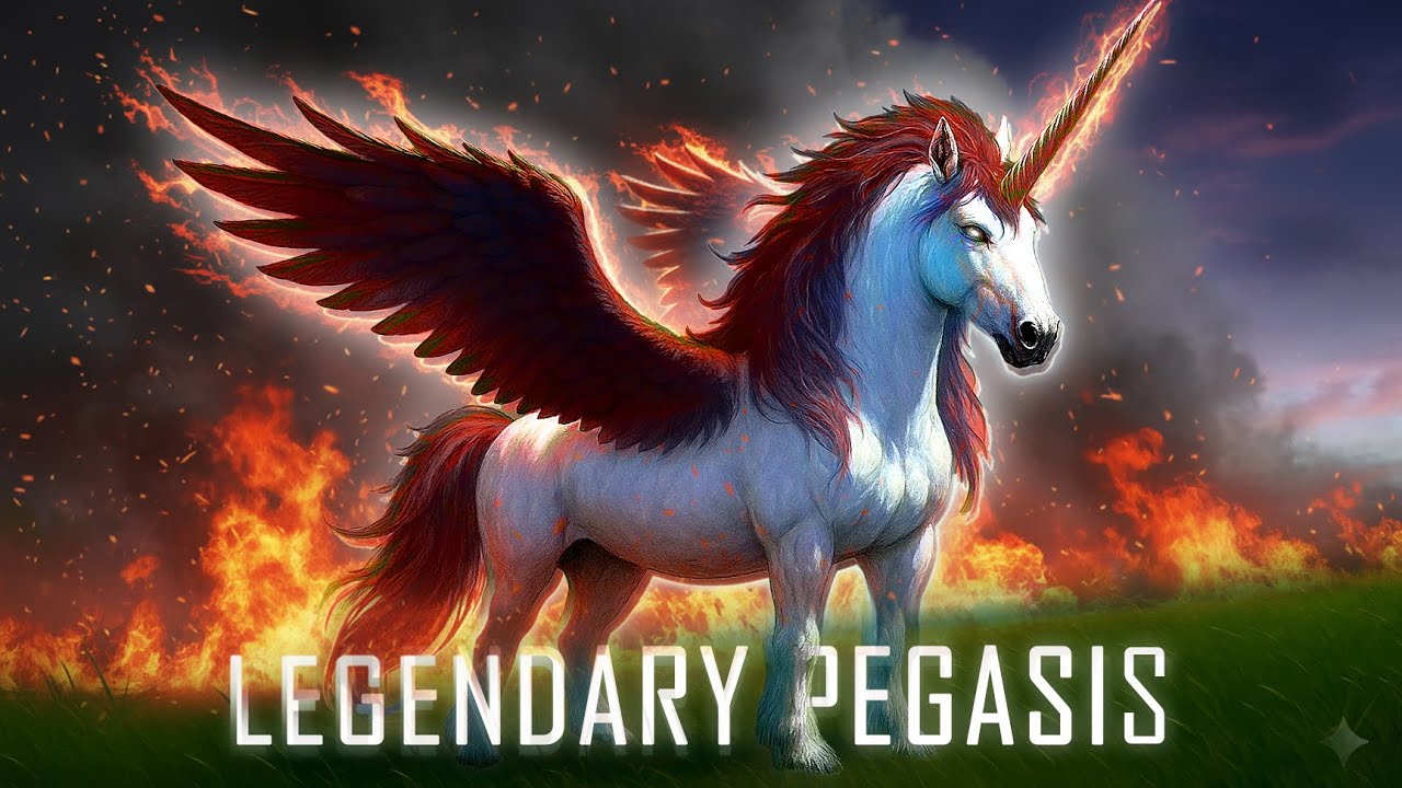 🔥 EP-12 | ⚡ Taming the Legendary Pegasus! | The Rarest Creature | ARK ...
