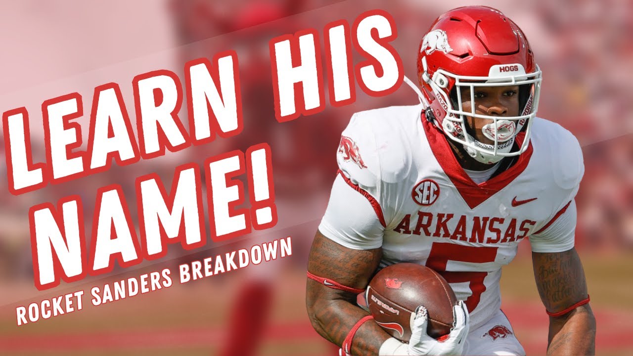 Sleeper Alert! Raheim Sanders Breakdown - YouTube