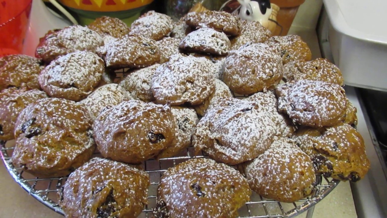 Dusting with Powder Sugar for Snow Capped Cookies! - YouTube
