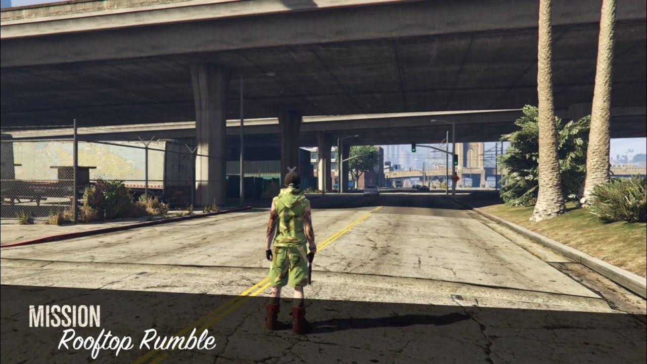 GTA Online - Contact Mission [Rooftop Rumble / 屋根上のゴタゴタ] - YouTube