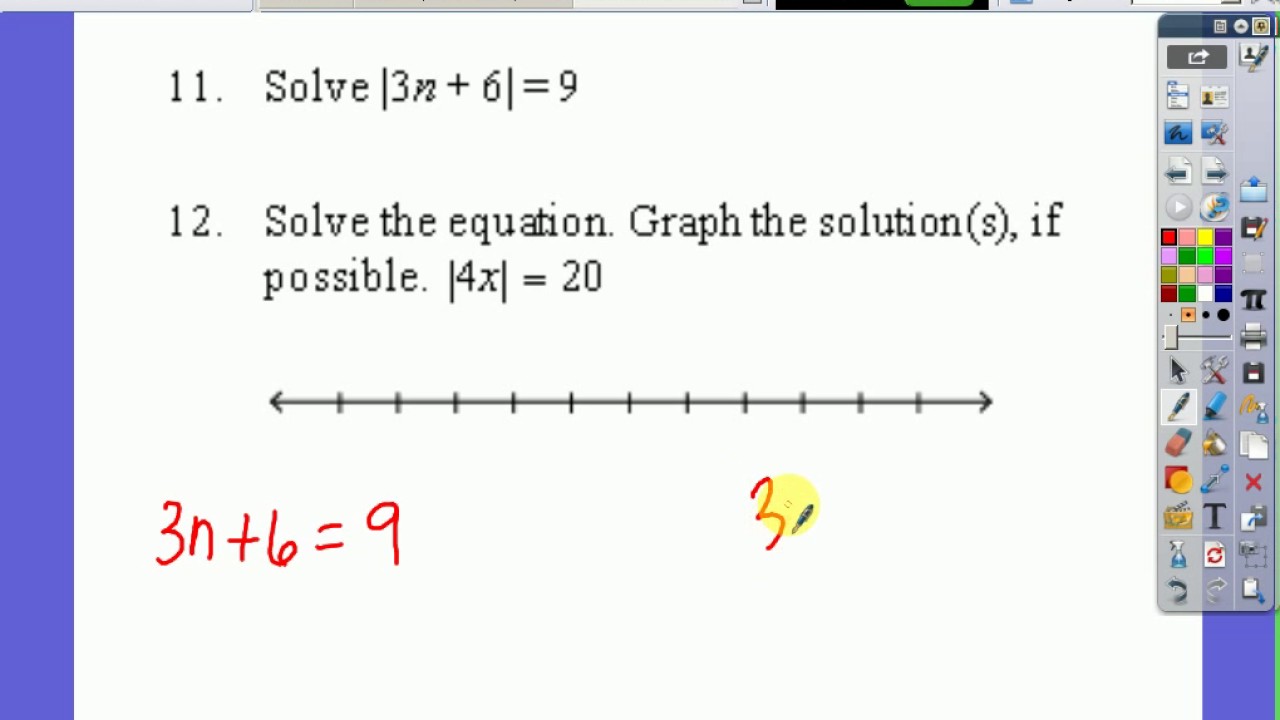 Algebra 1A 1st Semester Final Review Part 1 - YouTube