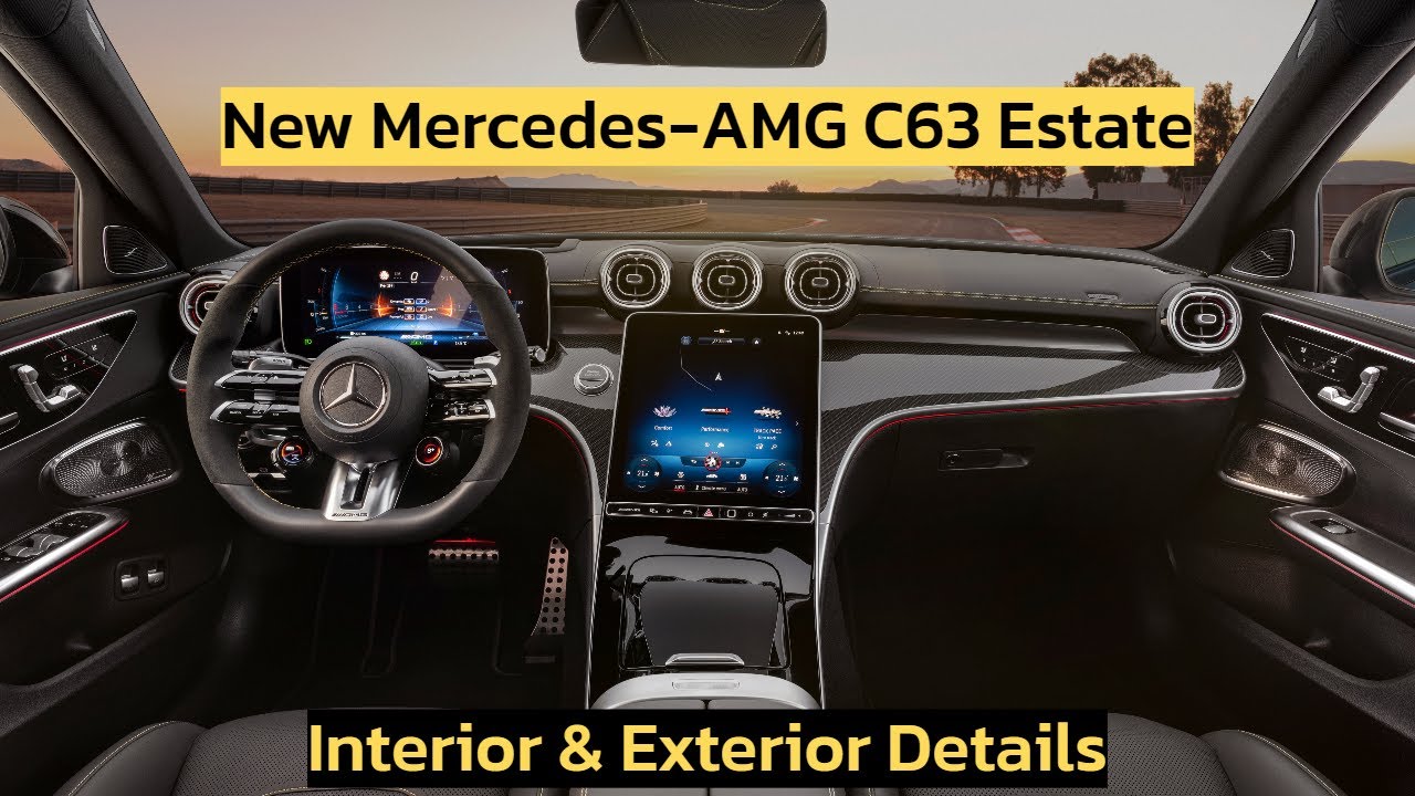 New Mercedes-AMG C63 (Estate) S E PERFORMANCE | Powerful 4MATIC+ AWD ...