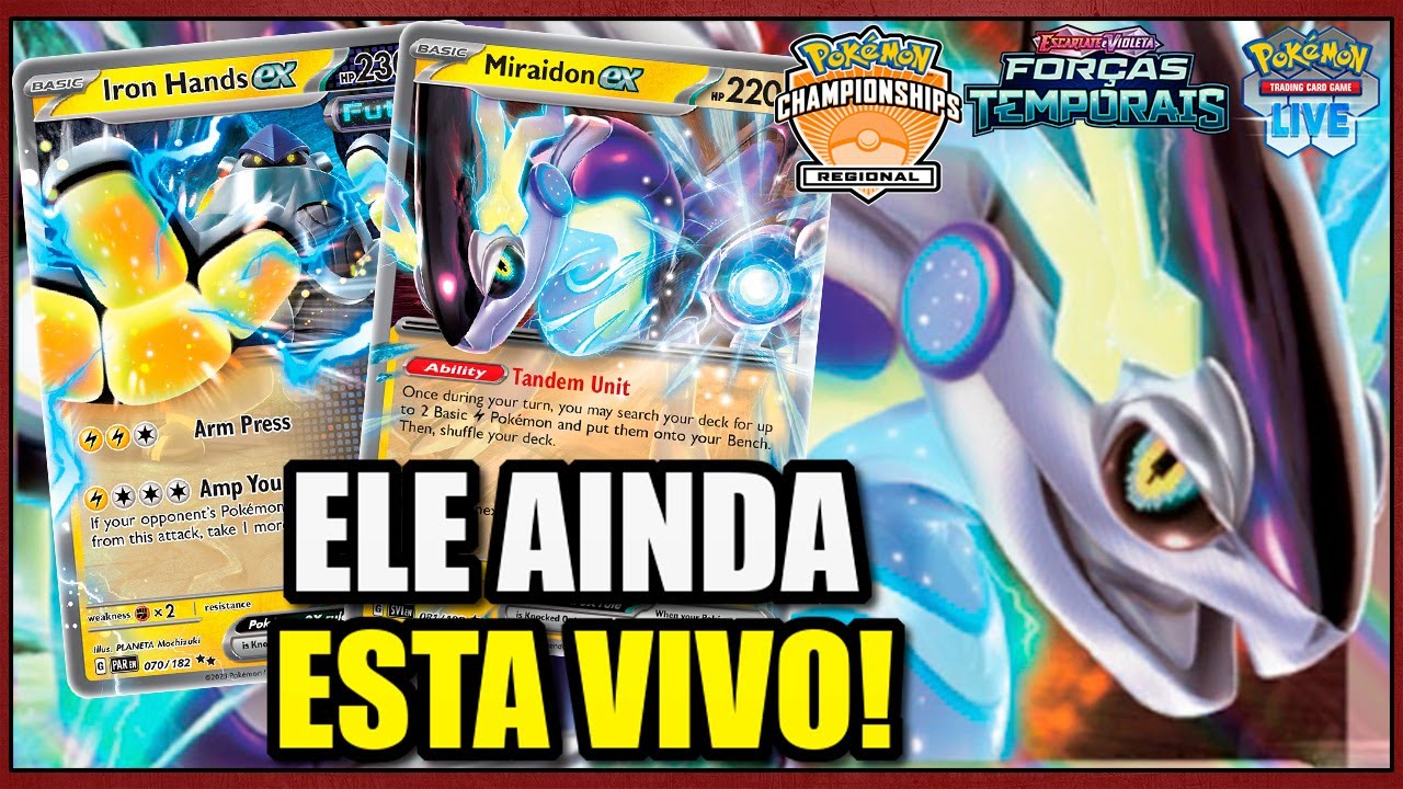 MIRAIDON EX RESSURGE DAS CINZAS: O RETORNO DO DECK APÓS A ROTAÇÃO ...