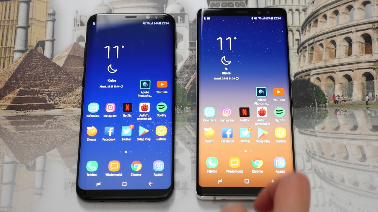Tu nie ma złego wyboru: Galaxy Note 8 vs Galaxy S8 Plus Porównanie ...