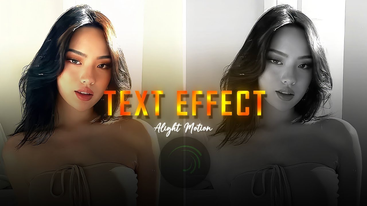 AE Like Text Effect | Alight Motion Tutorial (Preset) - YouTube