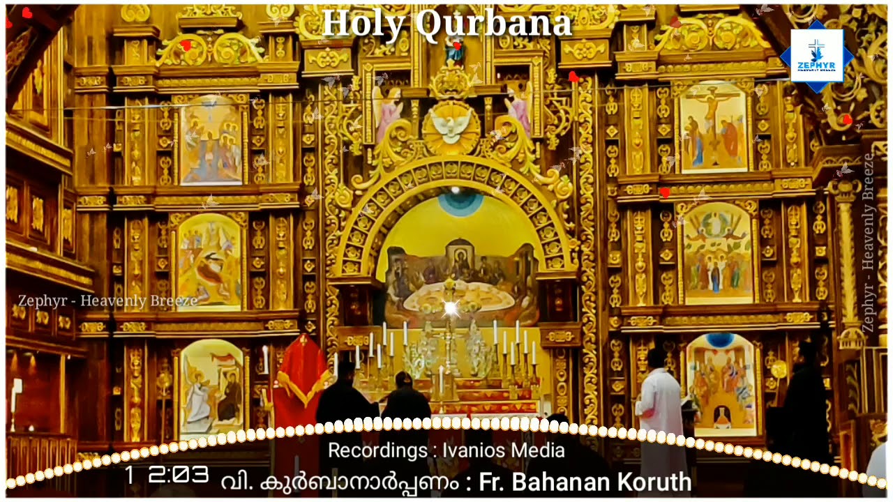 Malankara Syrian Orthodox Holy Qurbana Celebrated by Fr. Behanan Koruth ...