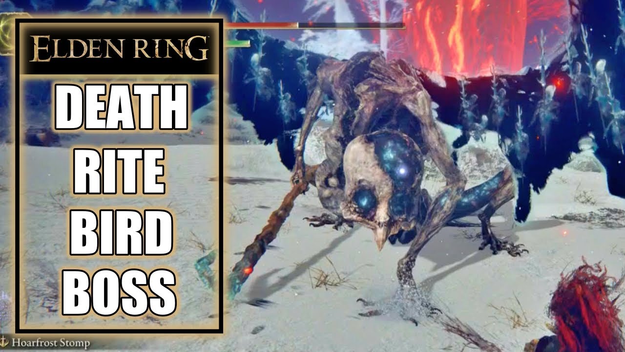 Elden Ring – Death Rite Bird Boss Fight - Death Ritual Spear Location ...