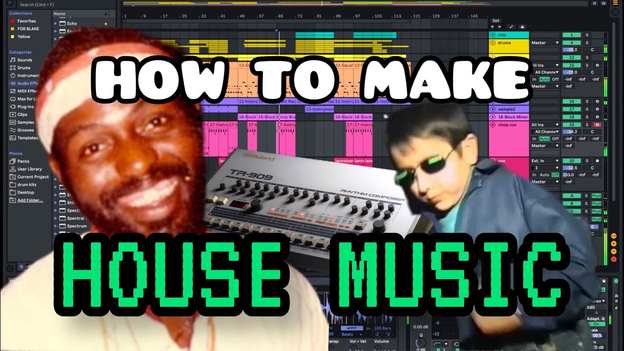 how to make house music from the 90s - YouTube
