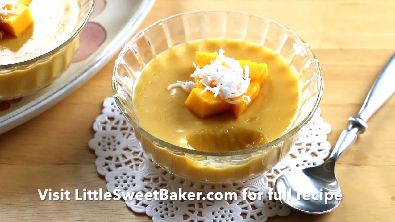MANGO PUDDING - YouTube
