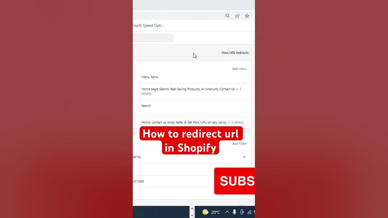 How To Redirect URL In Shopify How To Create Custom URL Redirects In how-to-redirect-url-in-shopify-how-to-create-custom-url-redirects-in