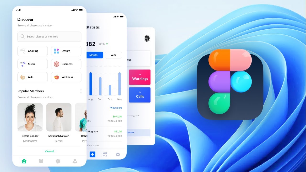 Figma Tutorial: Let's Design a Mobile UI Design from Scratch - YouTube