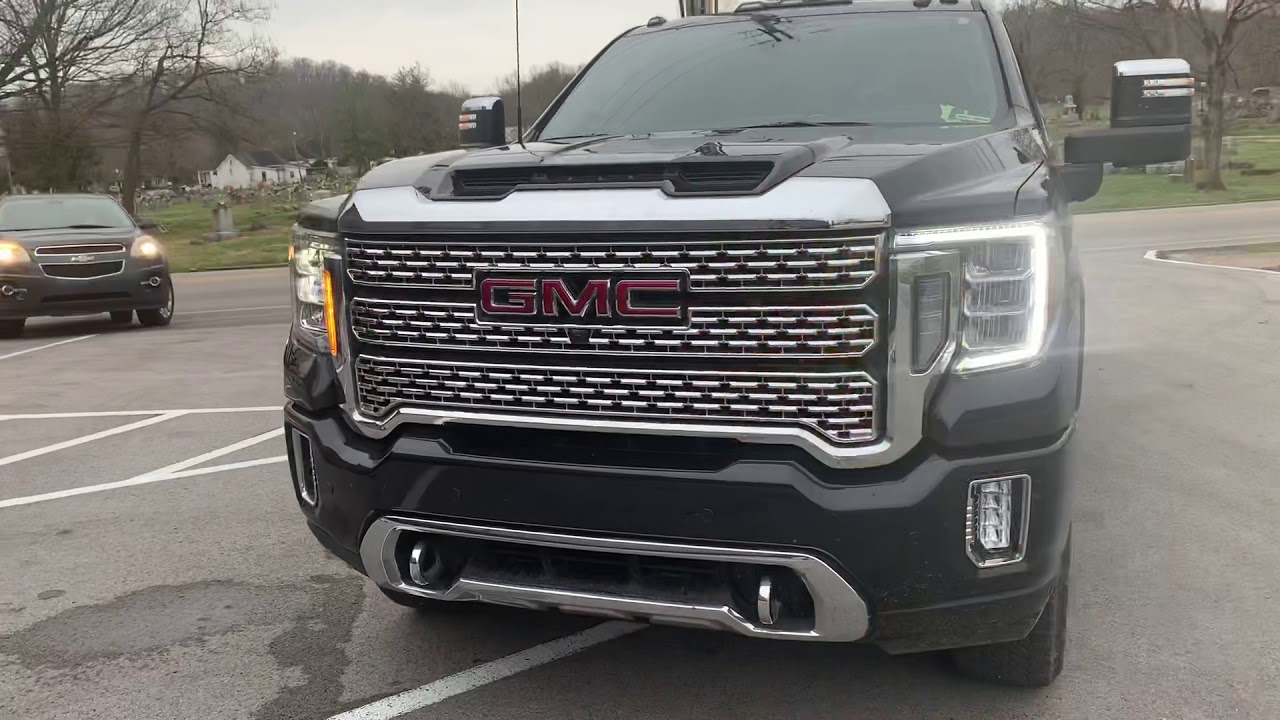 2020 GMC Denali HD 2500 with Speed Turtle 3.0 by Superior LED - YouTube