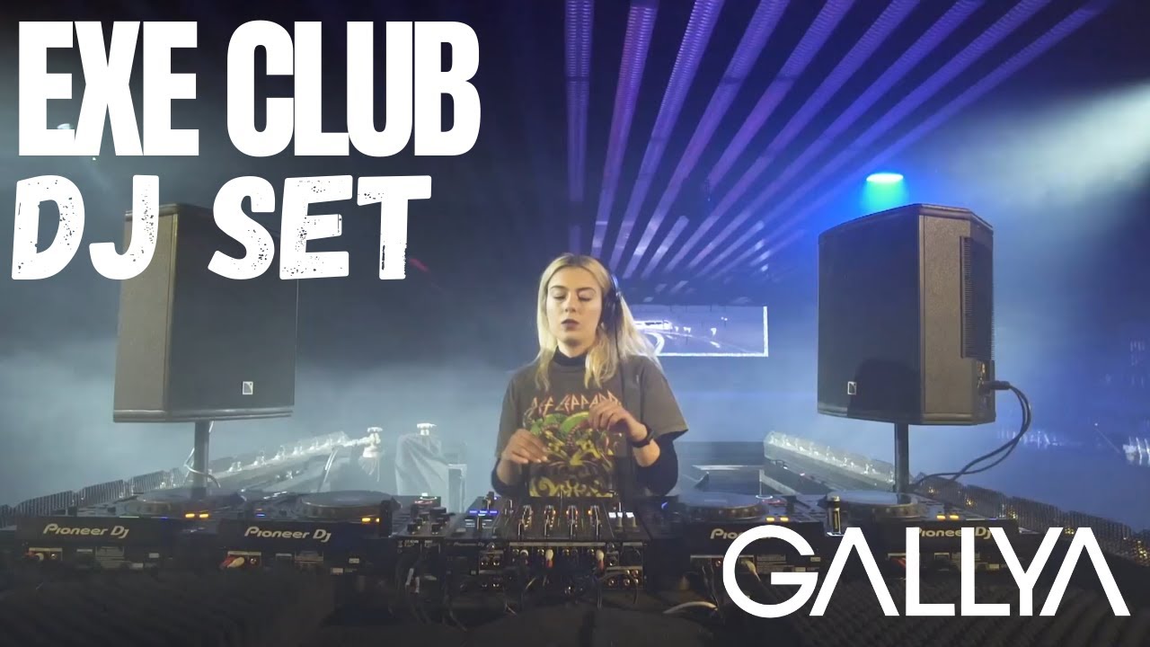 GALLYA live @ EXE CLUB | Livestream TECHNO DJ Set - YouTube