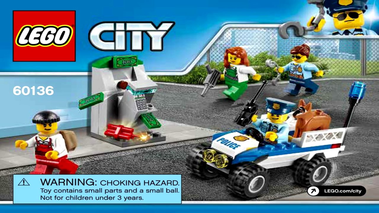LEGO 60136 - Police Starter Set instructions - YouTube