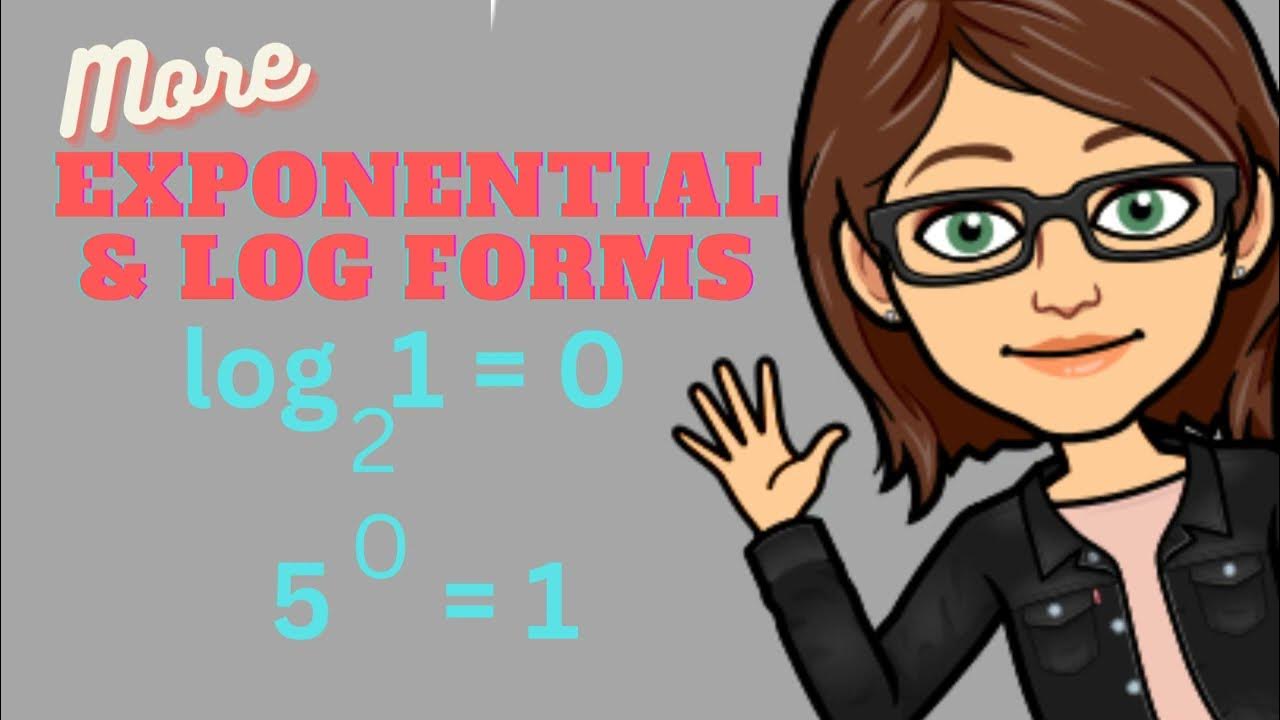 Convert Exponential & Logarithmic Forms | More Examples - YouTube