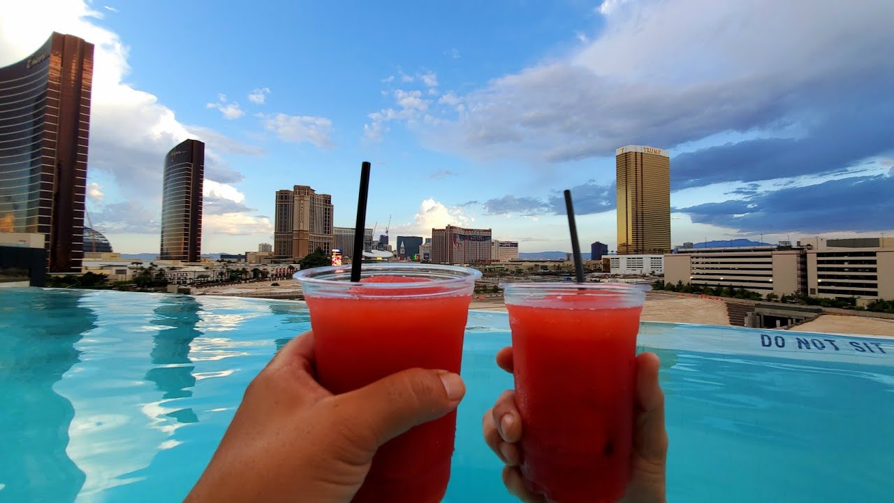 Resorts World Las Vegas Infinity pool!! - YouTube