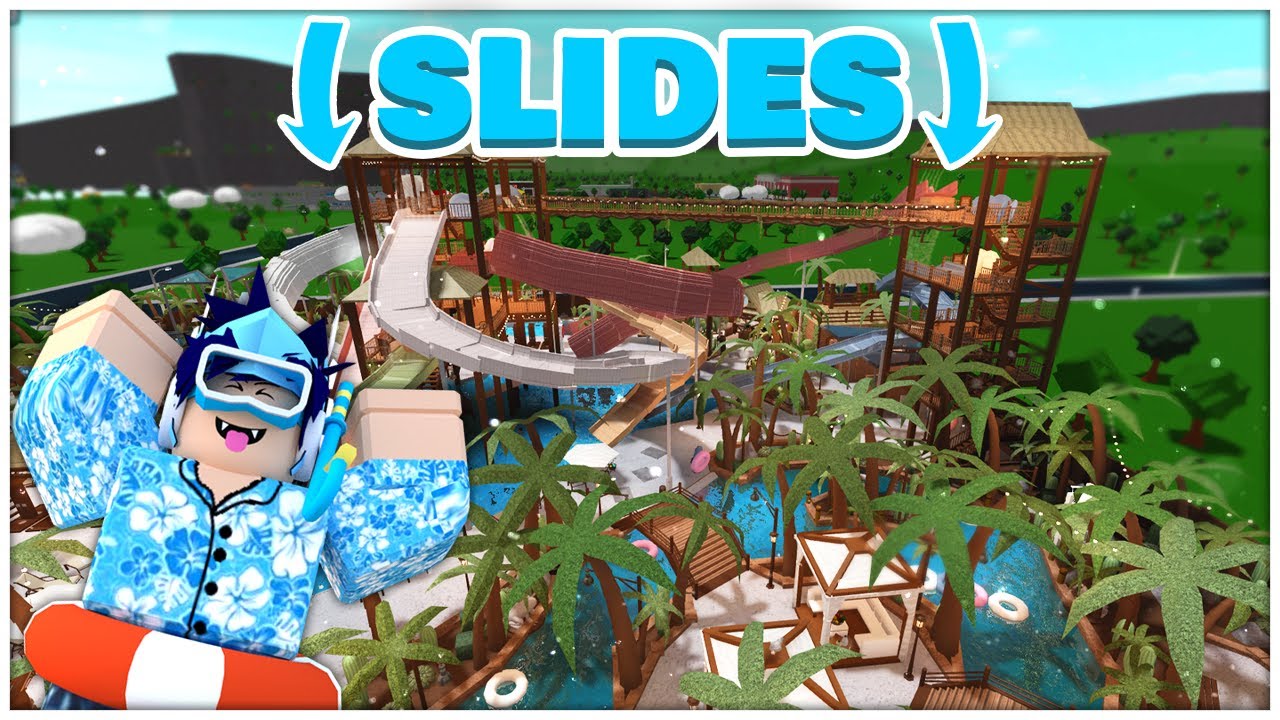 BLOXBURG'S NEW WATERPARK!? (Roblox) - YouTube