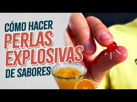 RECETA de Perlas Explosivas de sabores | Popping Boba Casero