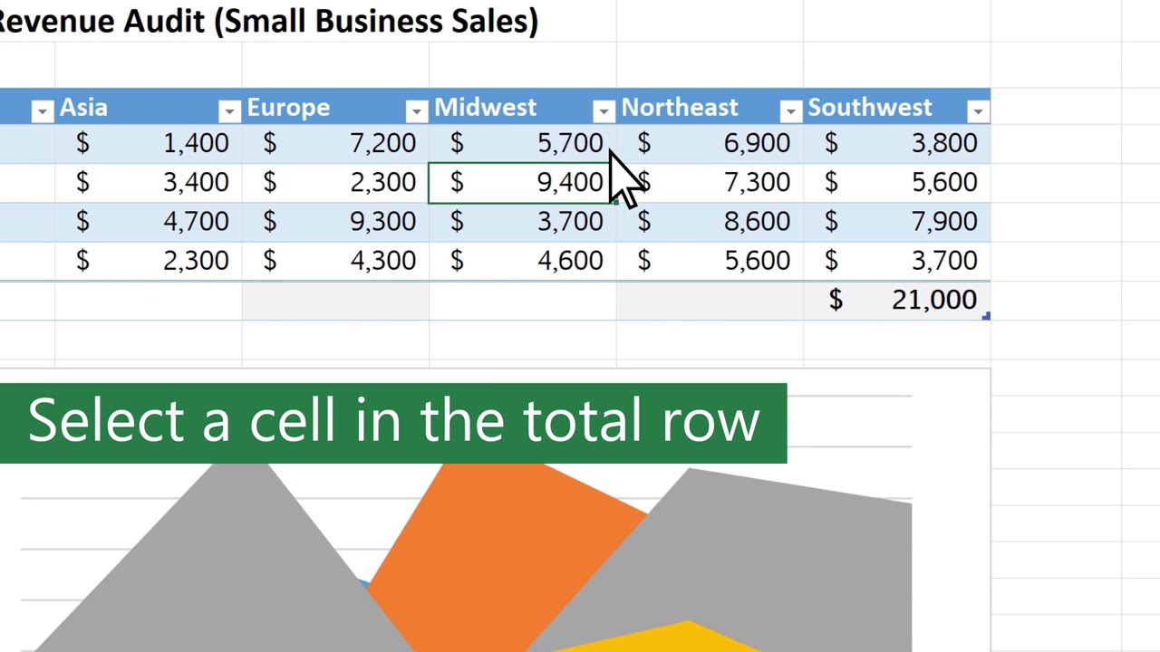 Video Add A Total Row To A Table Excel YouTube video-add-a-total-row-to-a-table-excel-youtube