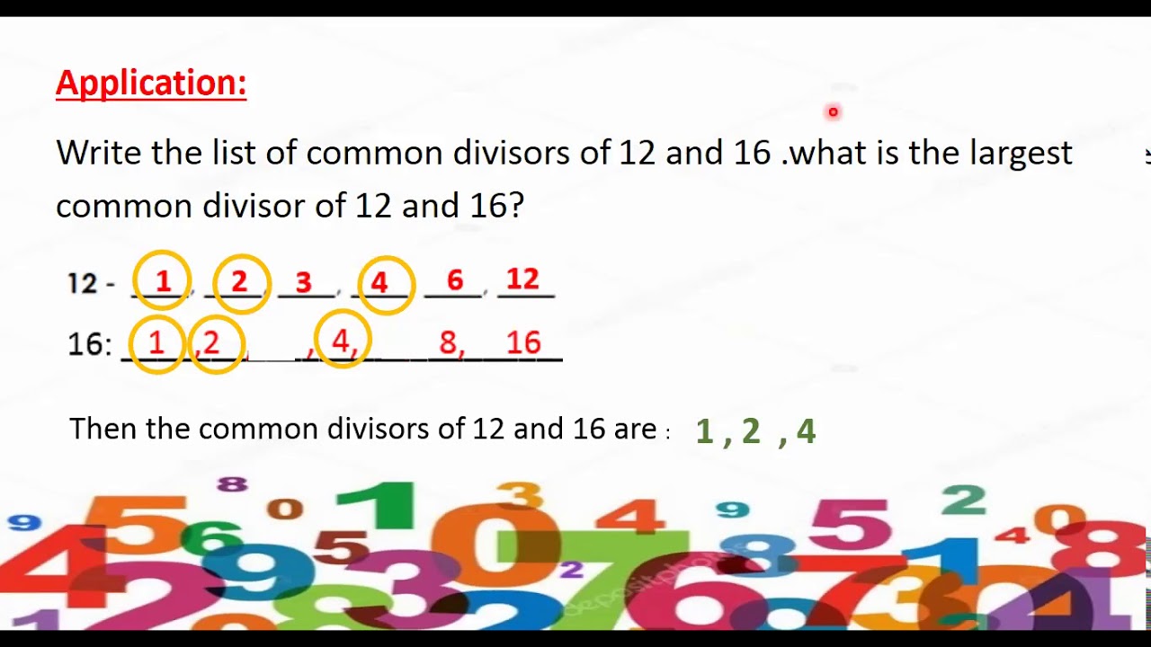 Recorded session 3 - Grade 5 (Divisors of a natural Number ) - YouTube