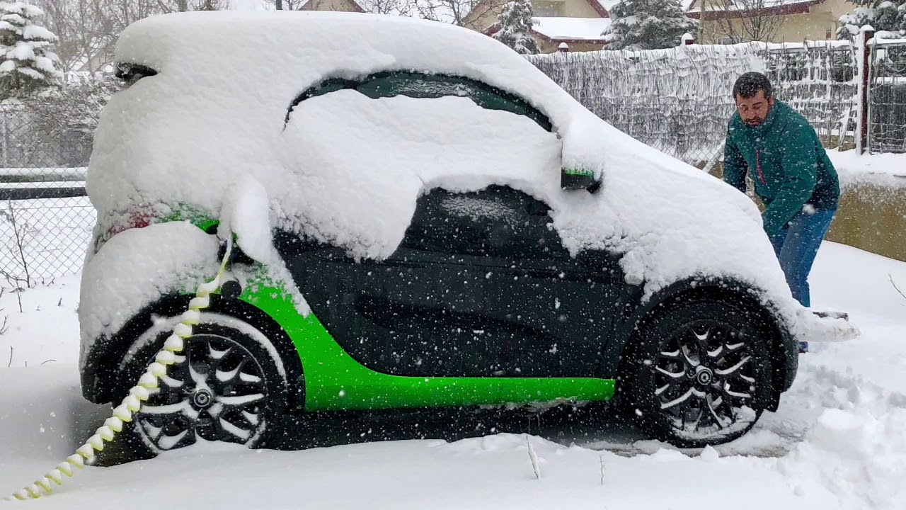 SMART ED 2017 SNOW TEST - PRUEBA EN NIEVE - YouTube