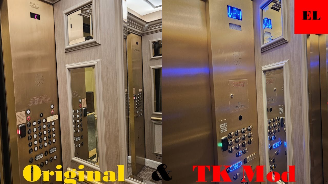 Original Dover and TK Modded Traction Low and High Rise Elevators - Beau Rivage (Biloxi, MS ...