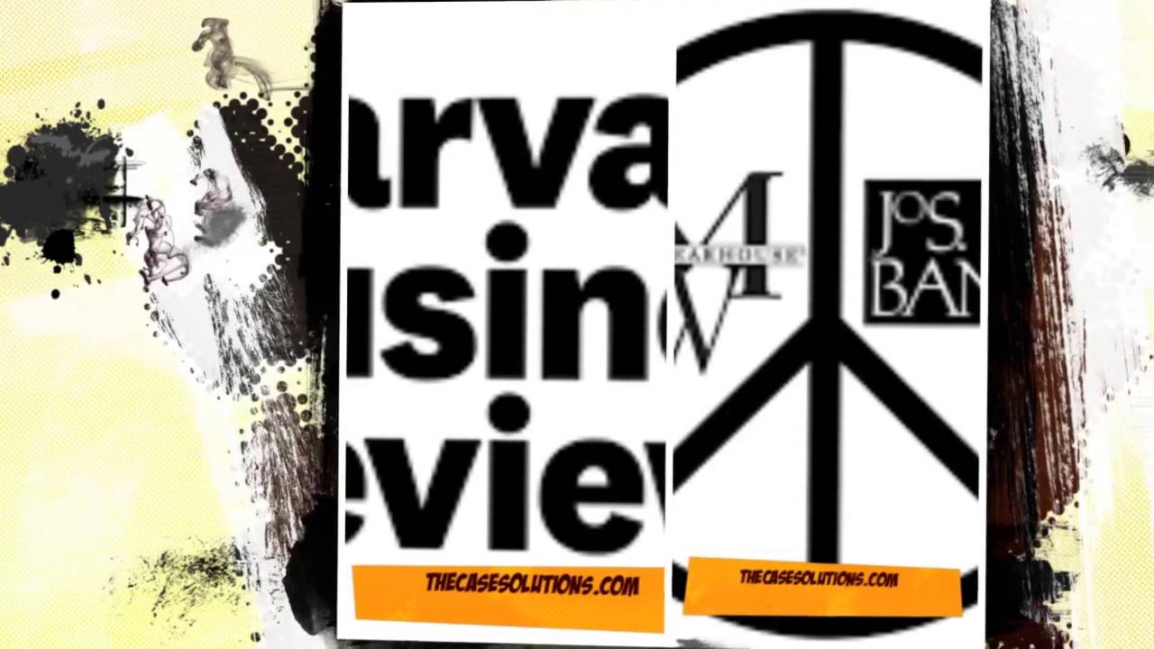 Suit Wars: Men's Wearhouse versus JoS. A. Bank Case Solution & Analysis ...