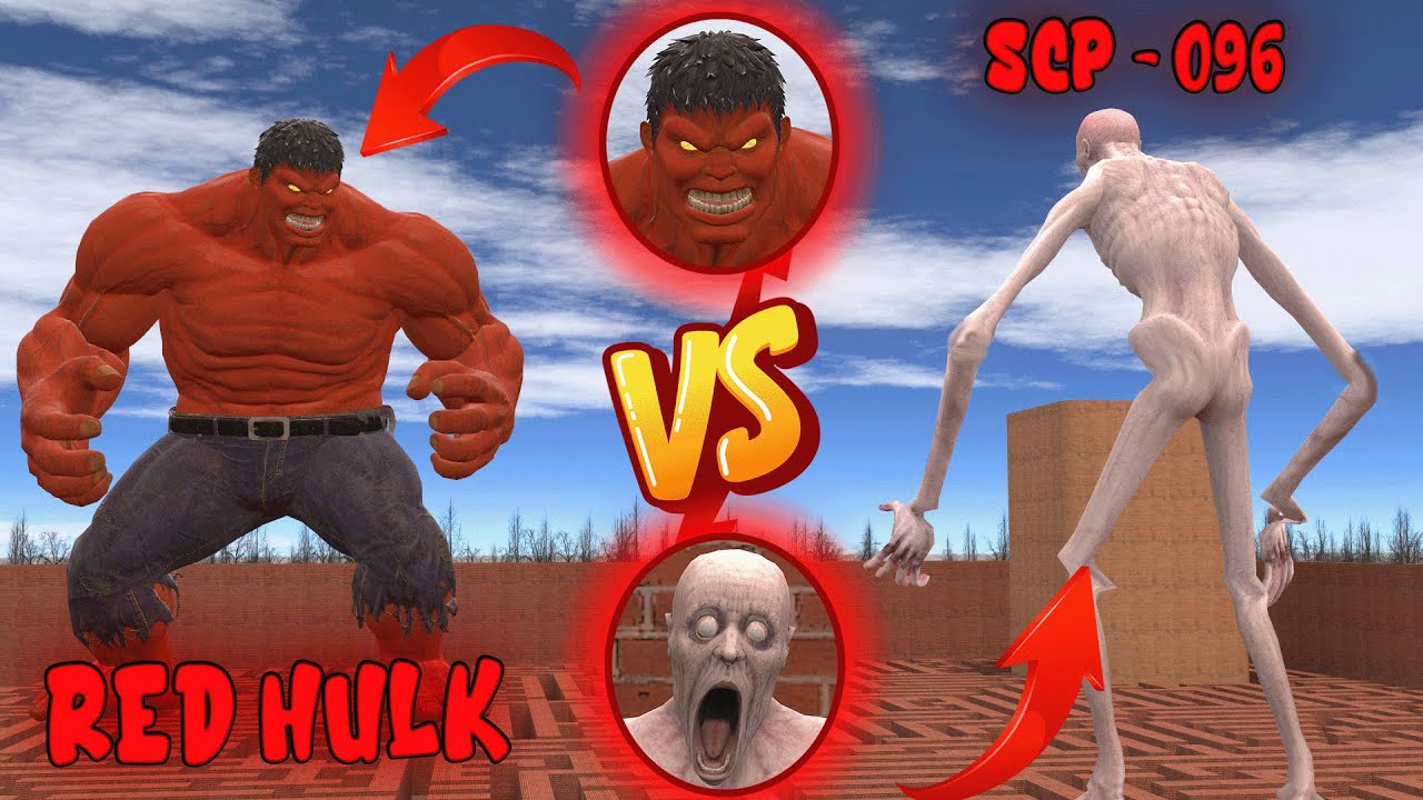 GIANT SCP-096 VS RULK!? in Garry's Mod - YouTube