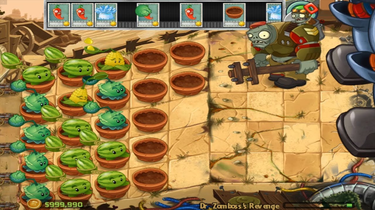 Plants vs Zombies 2 Pak Mod Military March - Gameplay Walkthrough Part ...