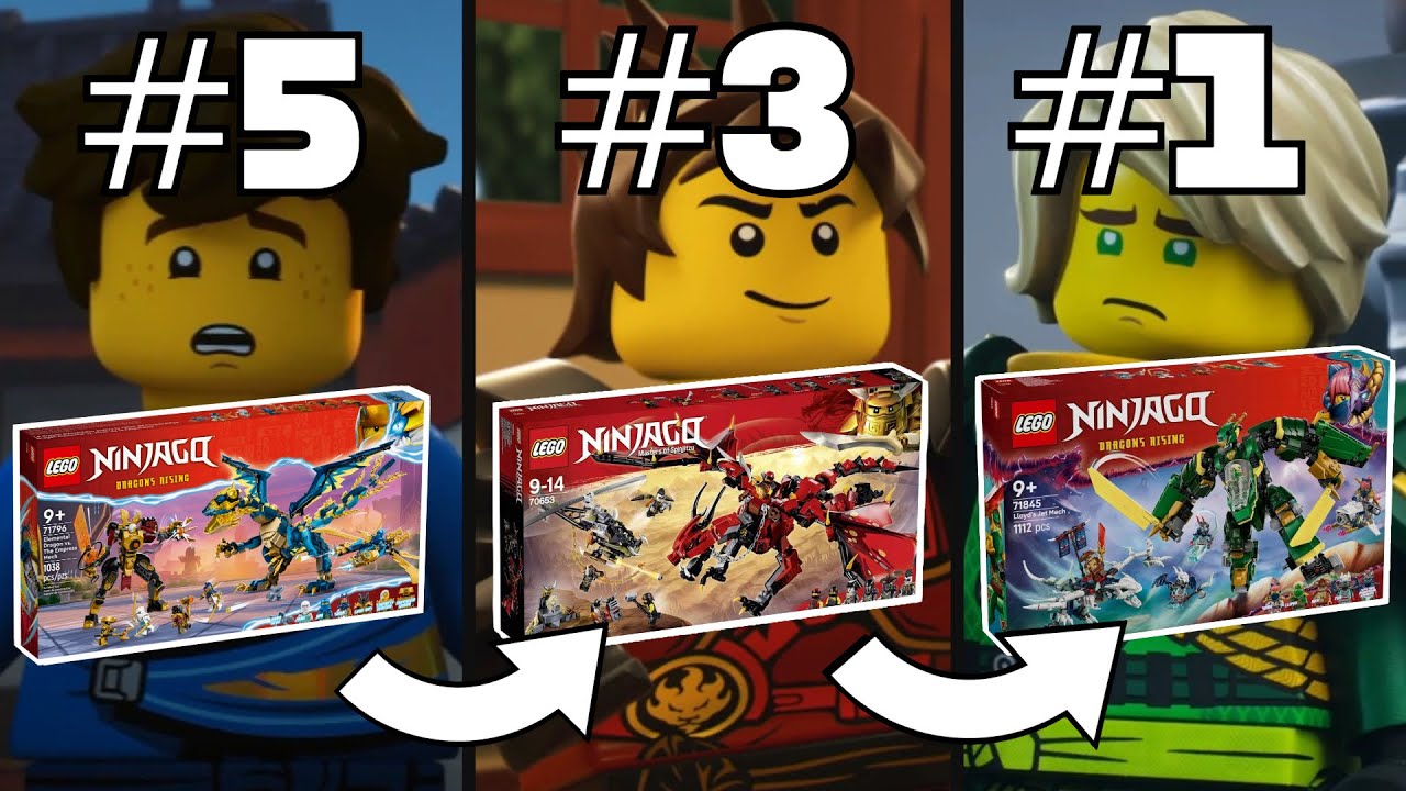 Ranking EVERY Ninjago NINJA SET! - YouTube