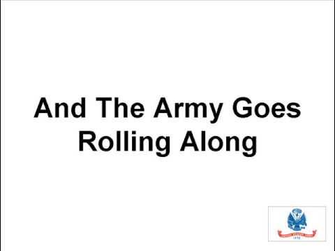 US Army Song - "The Army Goes Rolling Along" - YouTube