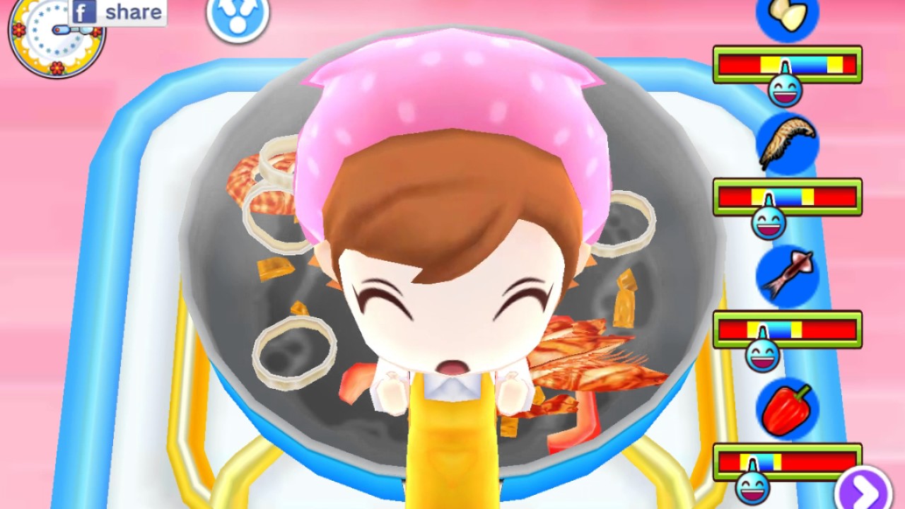 COOKING MAMA Let's Cook! ¡A Cocinar¡ Paella - YouTube