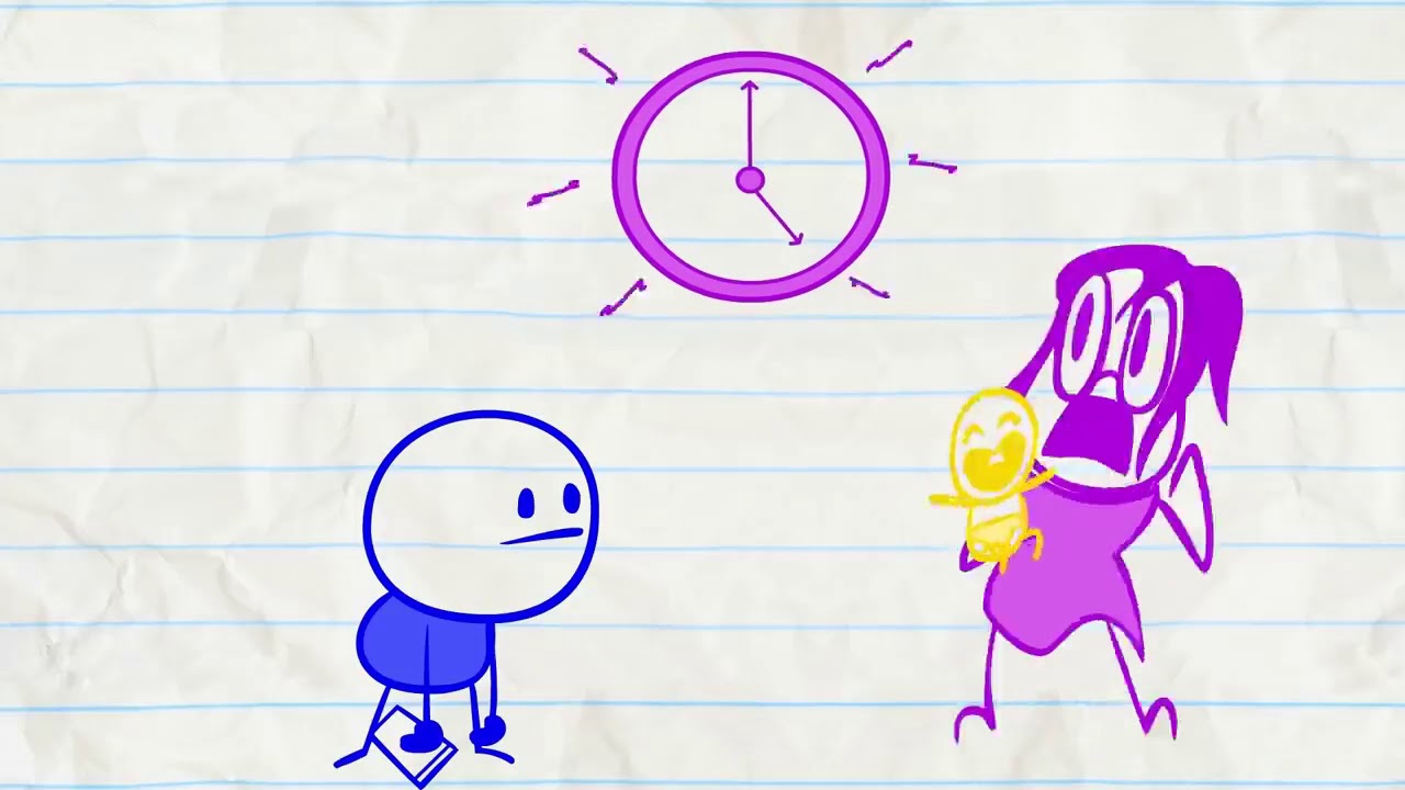 The Pencil teaches Pencilmate a lesson in THE GRAPES OF MATH - YouTube