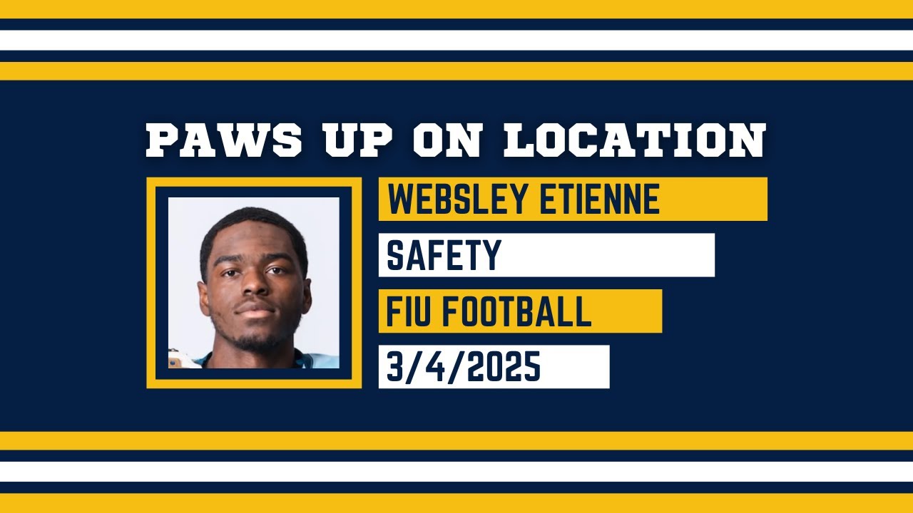 Paws Up On Location - Websley Etienne (3/4/2025) - YouTube