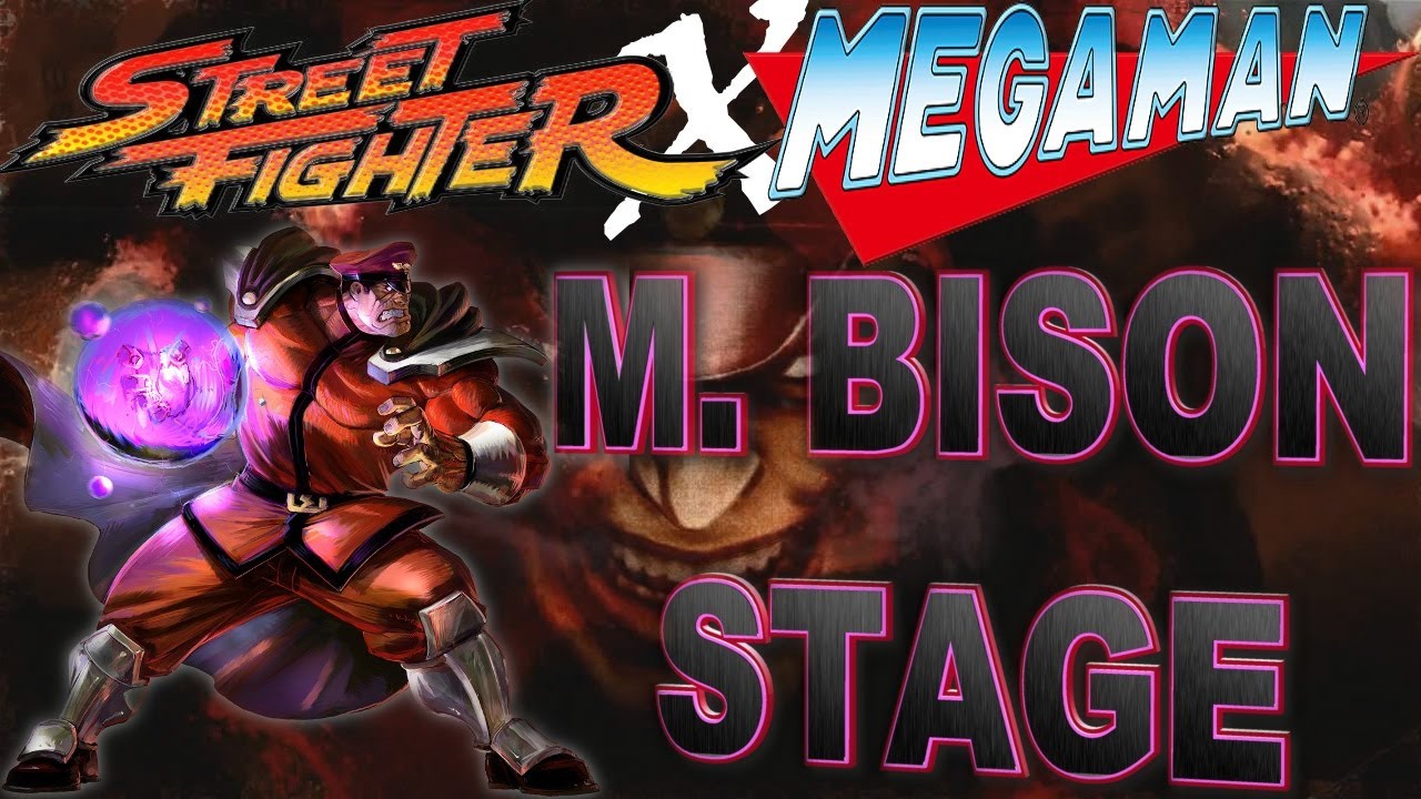 Street Fighter X Mega Man - M. Bison Stage (HD) - YouTube