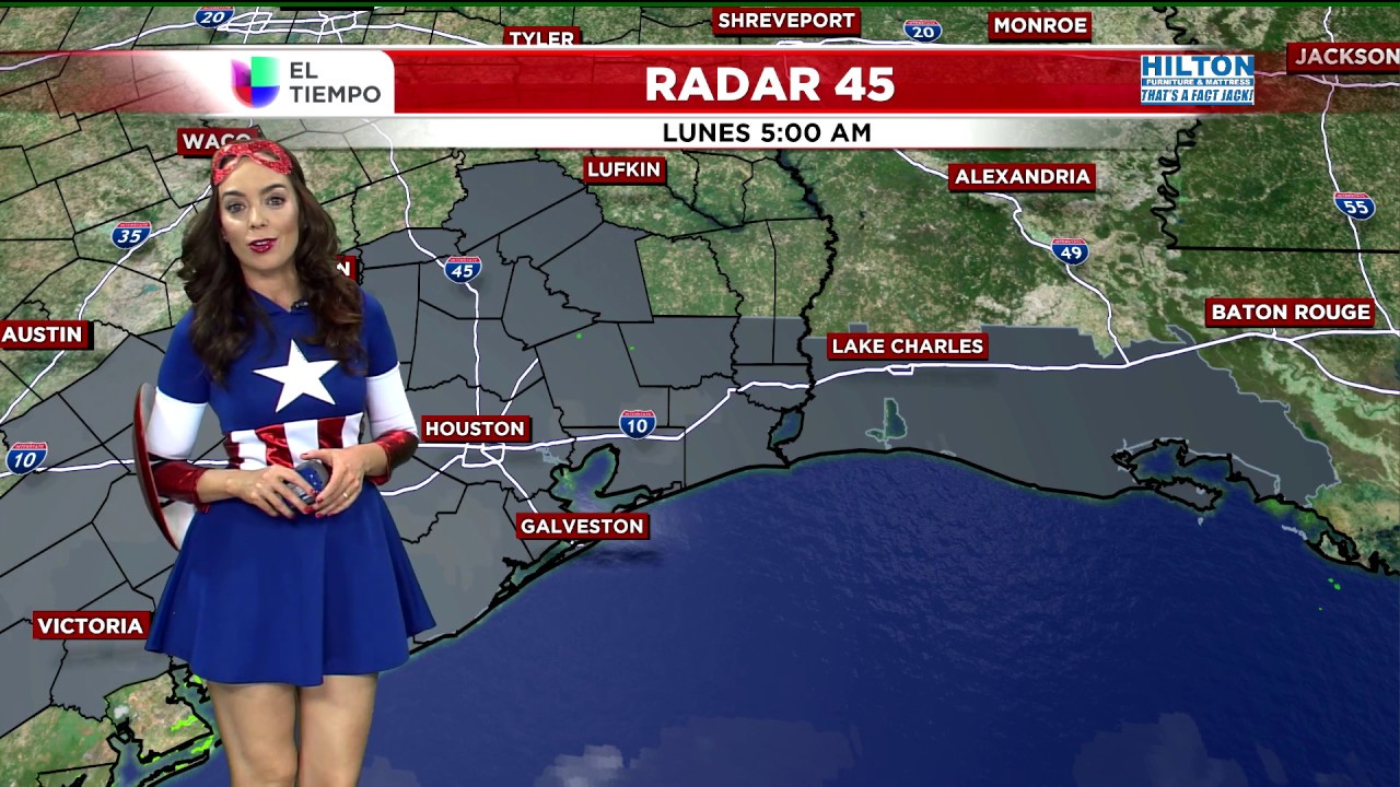 Clara Trullenque UNIVISION 45 HOUSTON - YouTube