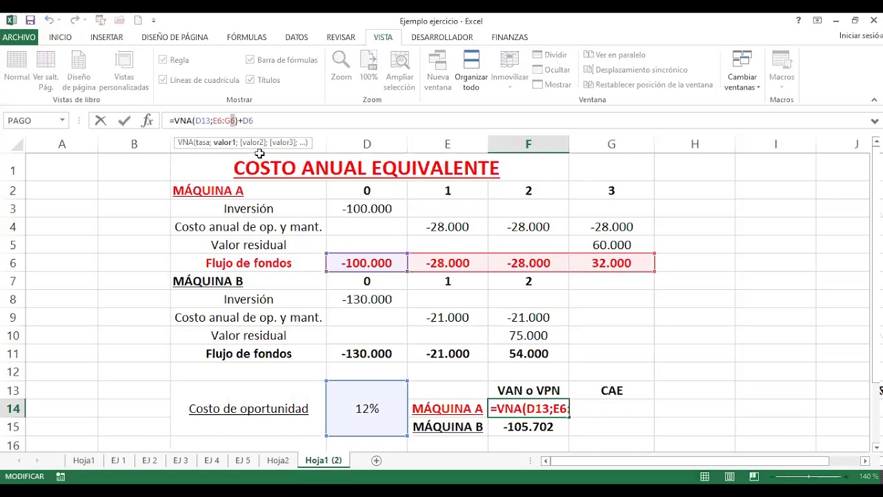 Valor actual de una perpetuidad y Costo Anual Equivalente - YouTube