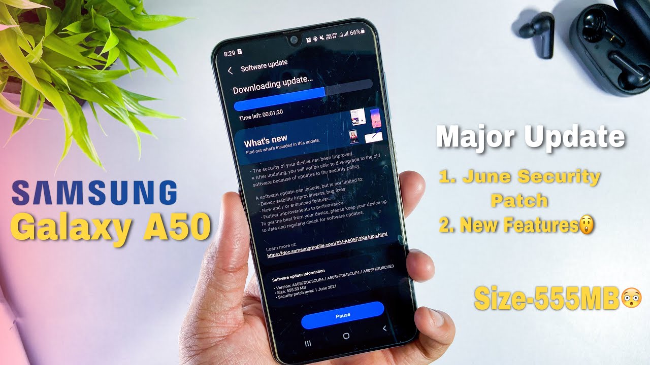 Samsung A50 Got Major June Update🔥 | A50 June Month Update - Best New ...